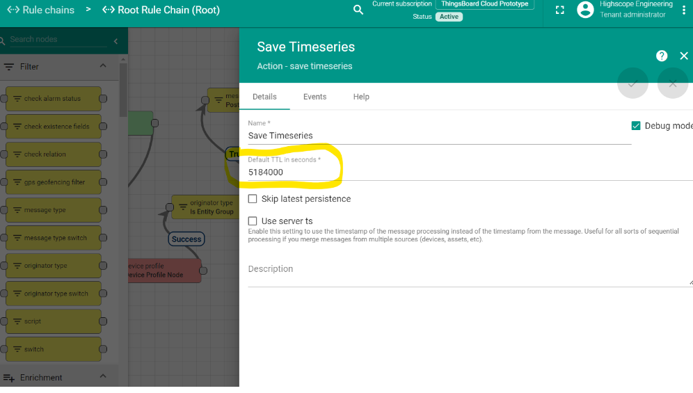 Thingsboard TTL · Issue #7609 · thingsboard/thingsboard · GitHub