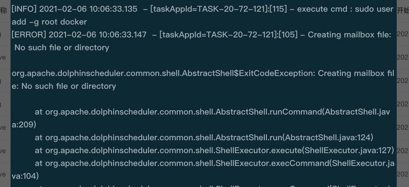[Bug][SQL] SQL task do not execute and sending mail failed RuntimeException occurs · Issue #4710 ...