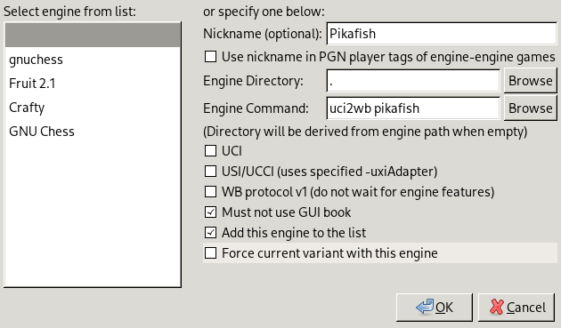 [Linux] Use Pikafish with XBoard guide · official-pikafish Pikafish · Discussion #43 · GitHub