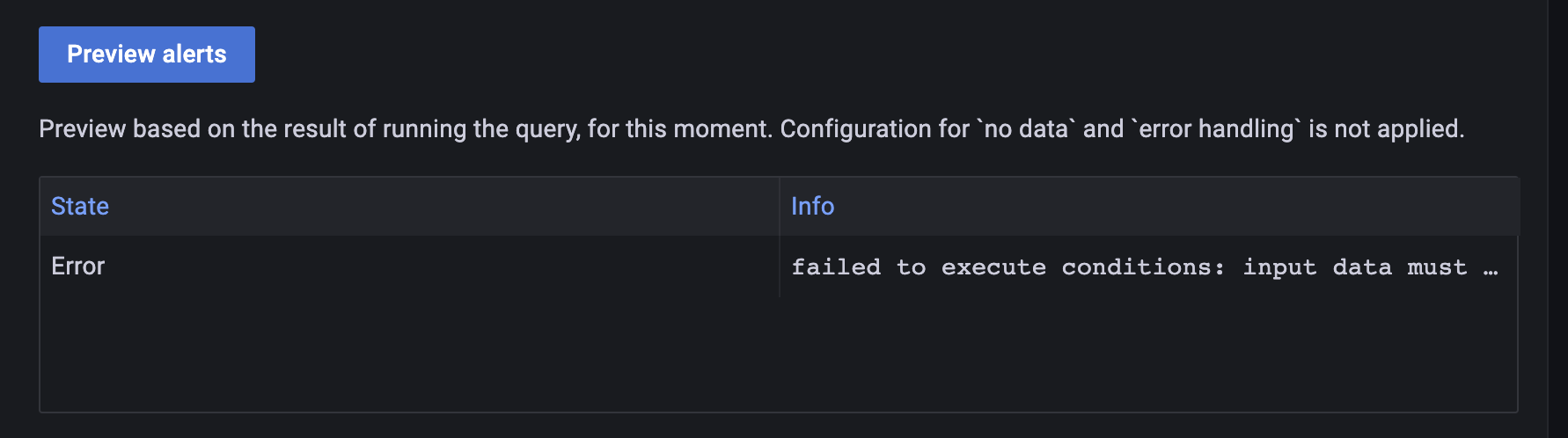 No Data Interpreted As Error With Adx Time Series · Issue 59348
