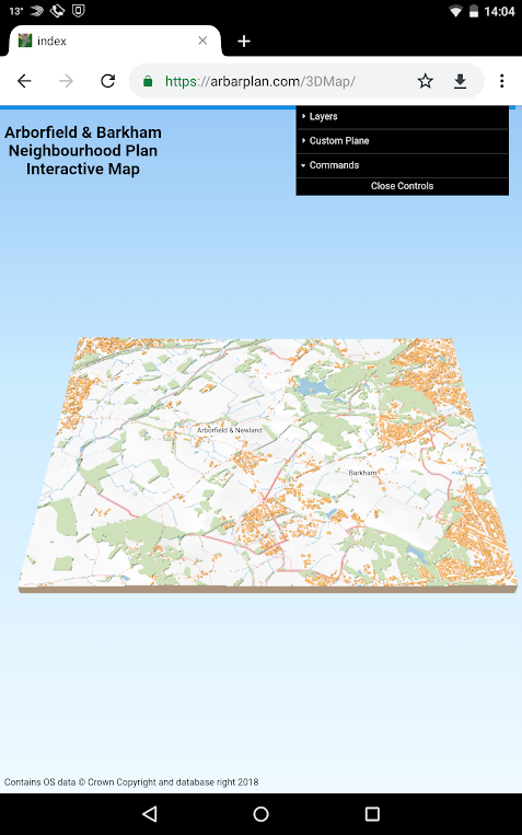 Command / Custom Plane options & north arrow not shown on touchscreen devices · Issue #170 ...