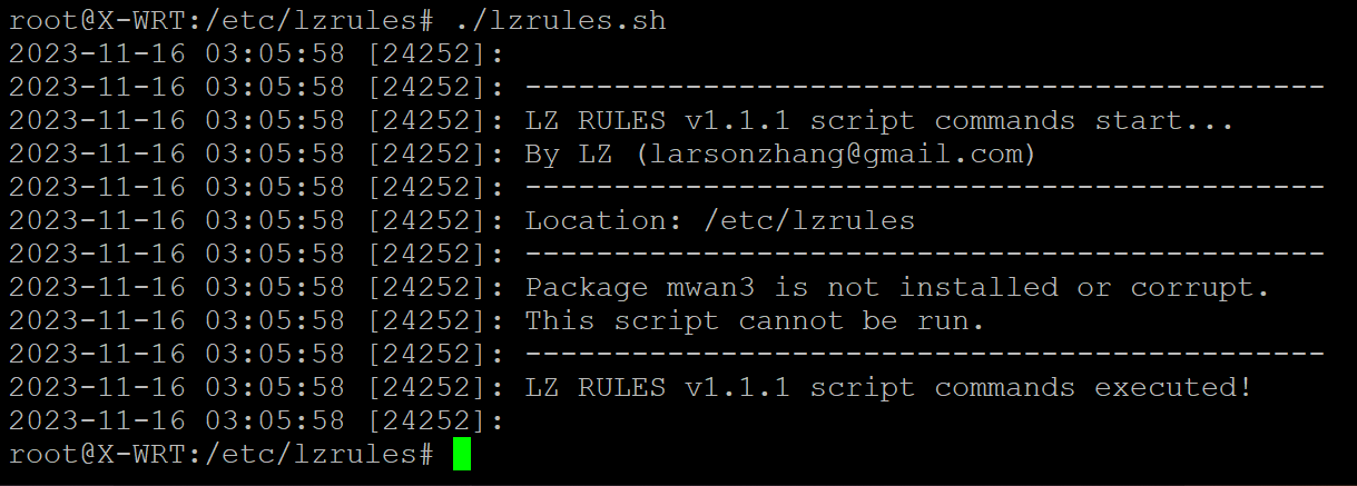 请问能否适配X-Wrt？ · Issue #5 · larsonzh/owmwpprt · GitHub