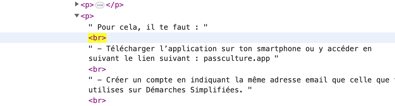 Balises utilisées uniquement à des fins de présentation (Critère 8.9 ...