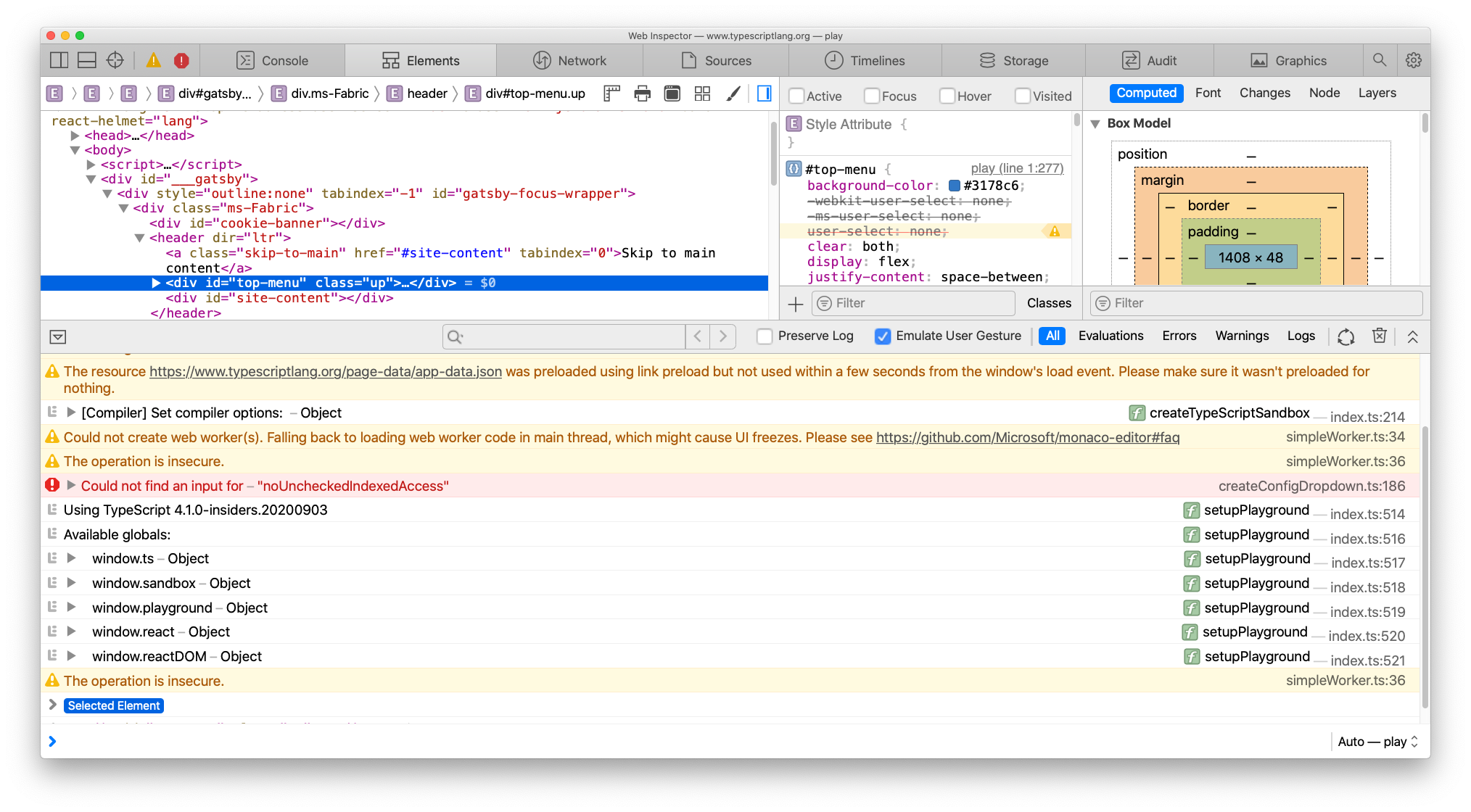 Playground: Safari seems to not always set the text from a link · Issue #1813 · microsoft ...