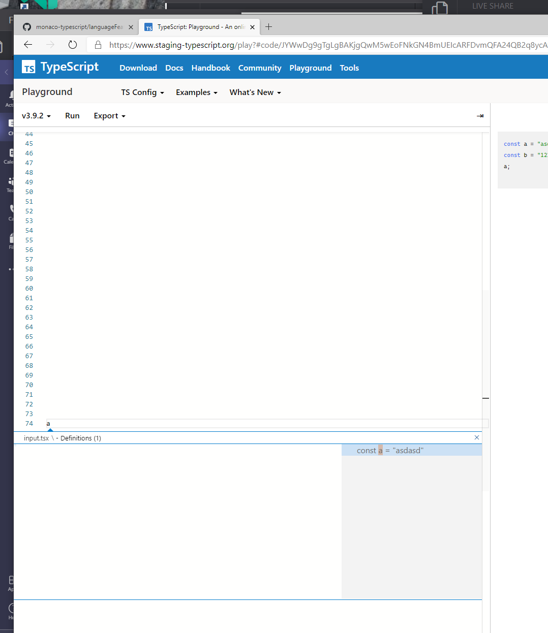 Playground: Peek does not show until you resize the window · Issue #752 · microsoft/TypeScript ...