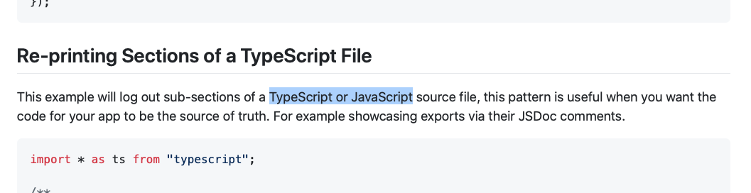 Reverse-sync the wiki · Issue #40464 · microsoft/TypeScript · GitHub