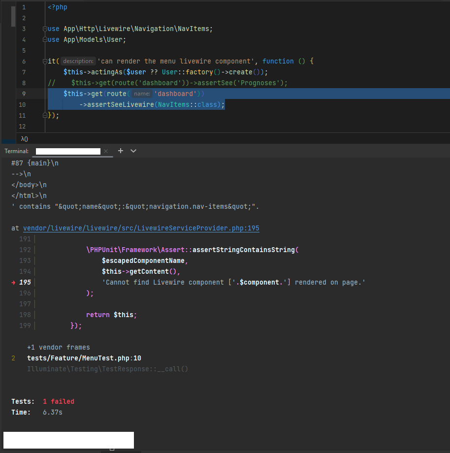 Testing If A Livewire Component Is Visible Doesnt Work When Im Sure Its Actually Visible 4896