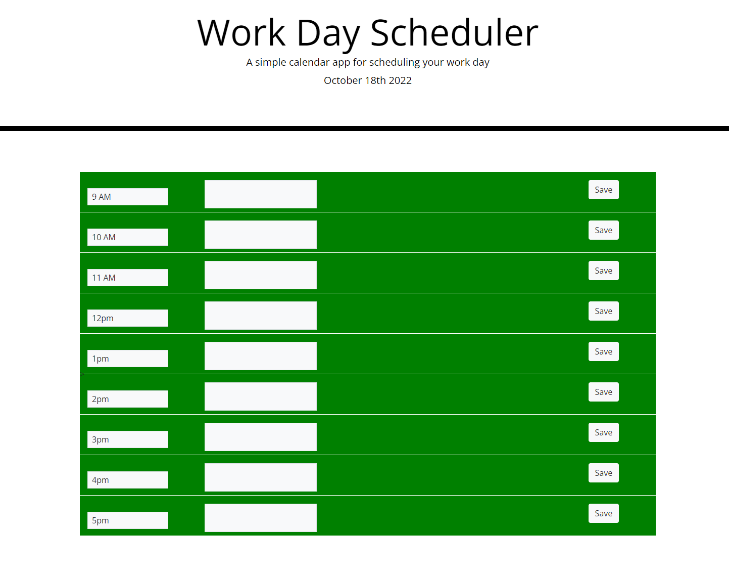 GitHub - hoffmanchandler/Module5-Workday-Scheduler: Module 4 Challenge ...