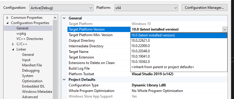 Trying to use webview.h in a winrt component resulting in a lot of ...