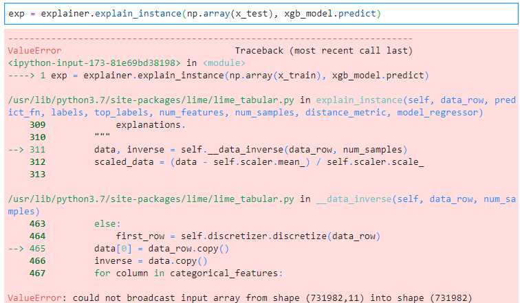 Is there an explanation for XGBoost regression tasks available? · Issue #371 · marcotcr/lime ...