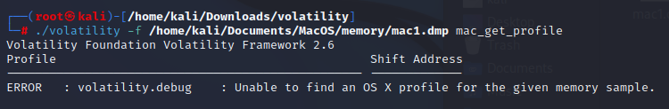 Macos Monterey · Issue 746 · Volatilityfoundation Volatility3 · Github