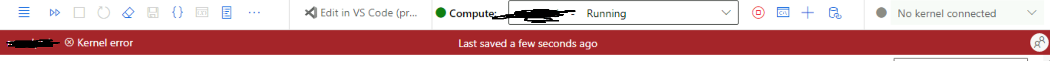 Virtual Network, VM, Private End Point, and Compute Kernel Errors ...