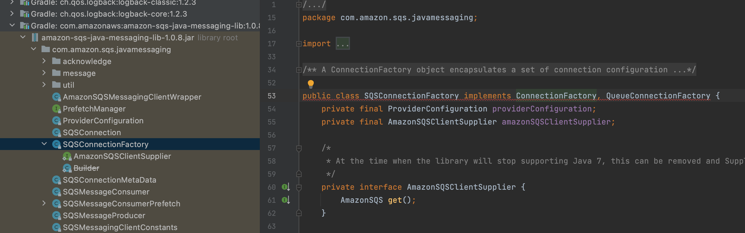 Graal and JMS-SQS : Error instantiating bean of type [javax.jms.ConnectionFactory] · Issue #85 ...