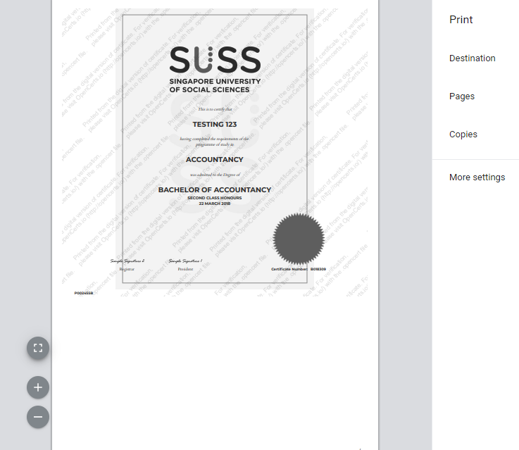 Printing Issue · Issue #475 · OpenCerts/opencerts-website · GitHub