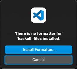 Formatter no longer works with version 2.2.2 · Issue #787 · haskell/vscode-haskell · GitHub
