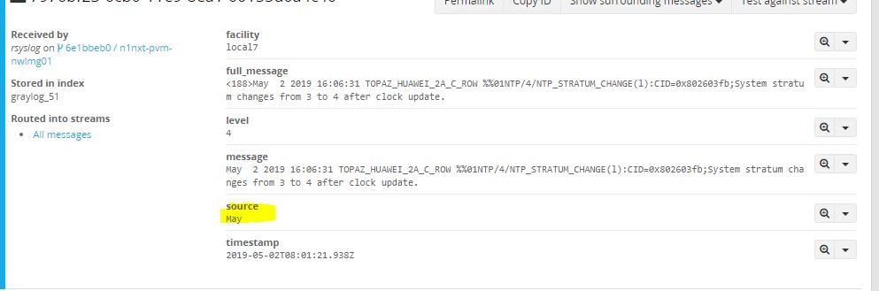 Wrong Source name are showing · Issue #5922 · Graylog2/graylog2-server · GitHub