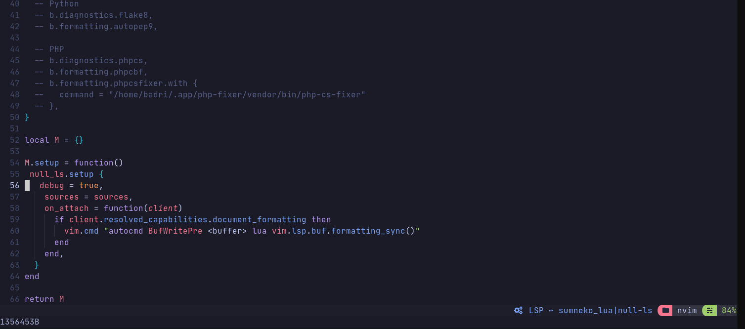 Lsp Format does not work · Issue #1218 · NvChad/NvChad · GitHub