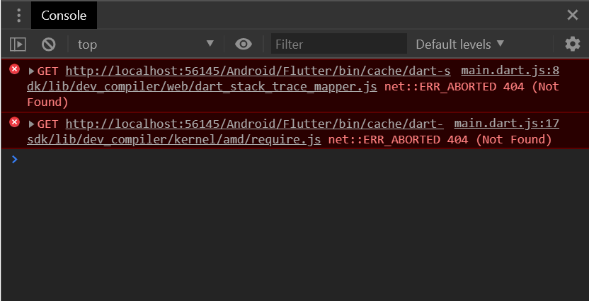 Chrome browser blank · Issue #52174 · flutter/flutter · GitHub