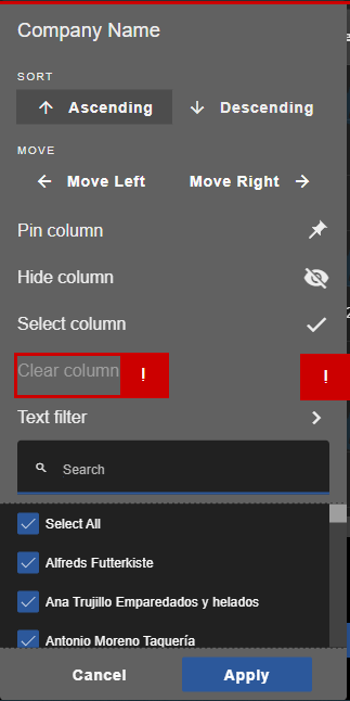 Excel Style Filter showing ARIA errors for color contrast · Issue #10607 · IgniteUI/igniteui ...
