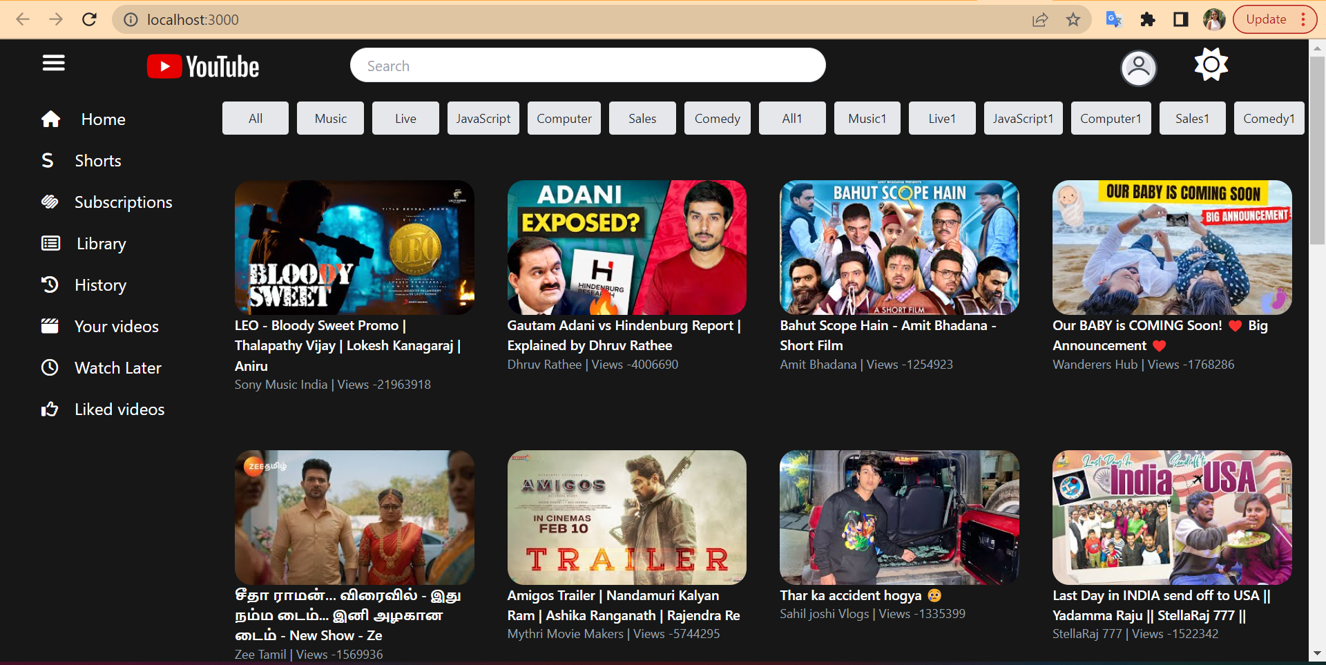 GitHub - gavandivya/NRB_Youtube_Clone