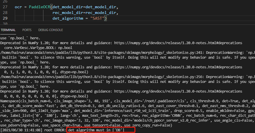 Detalgorithm Must In Db · Issue 3220 · Paddlepaddlepaddleocr · Github 7279