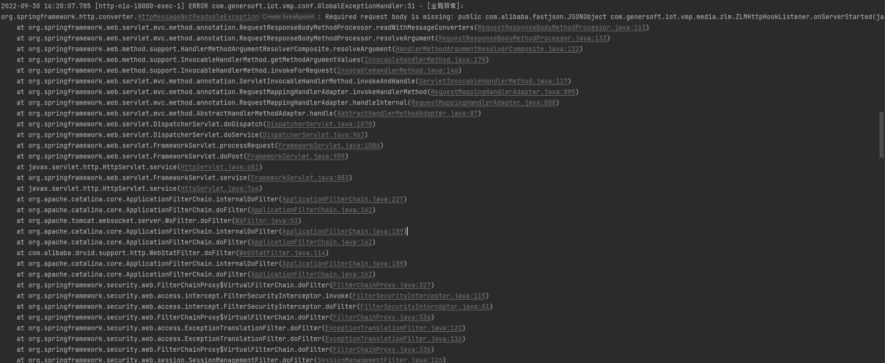 ZLM丢失 · Issue #629 · 648540858/wvp-GB28181-pro · GitHub