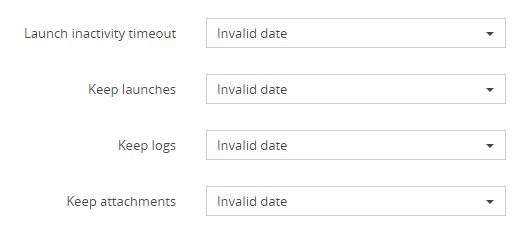 Project setting are not updating · Issue #1123 · reportportal/reportportal · GitHub