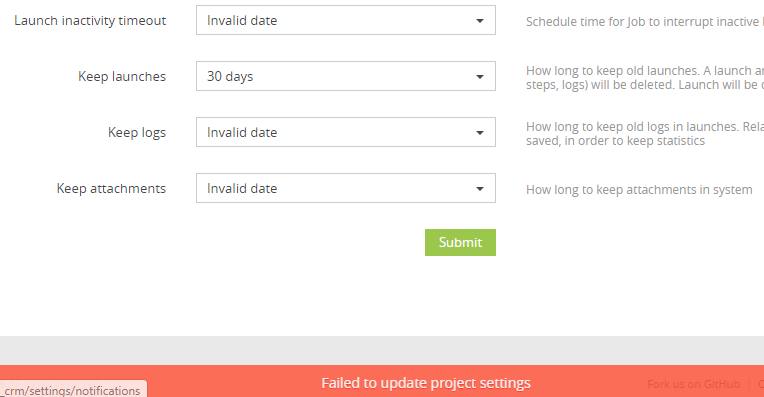 Project setting are not updating · Issue #1123 · reportportal ...