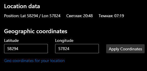 Latitude/Longitude bug · Issue #374 · AutoDarkMode/Windows-Auto-Night-Mode · GitHub