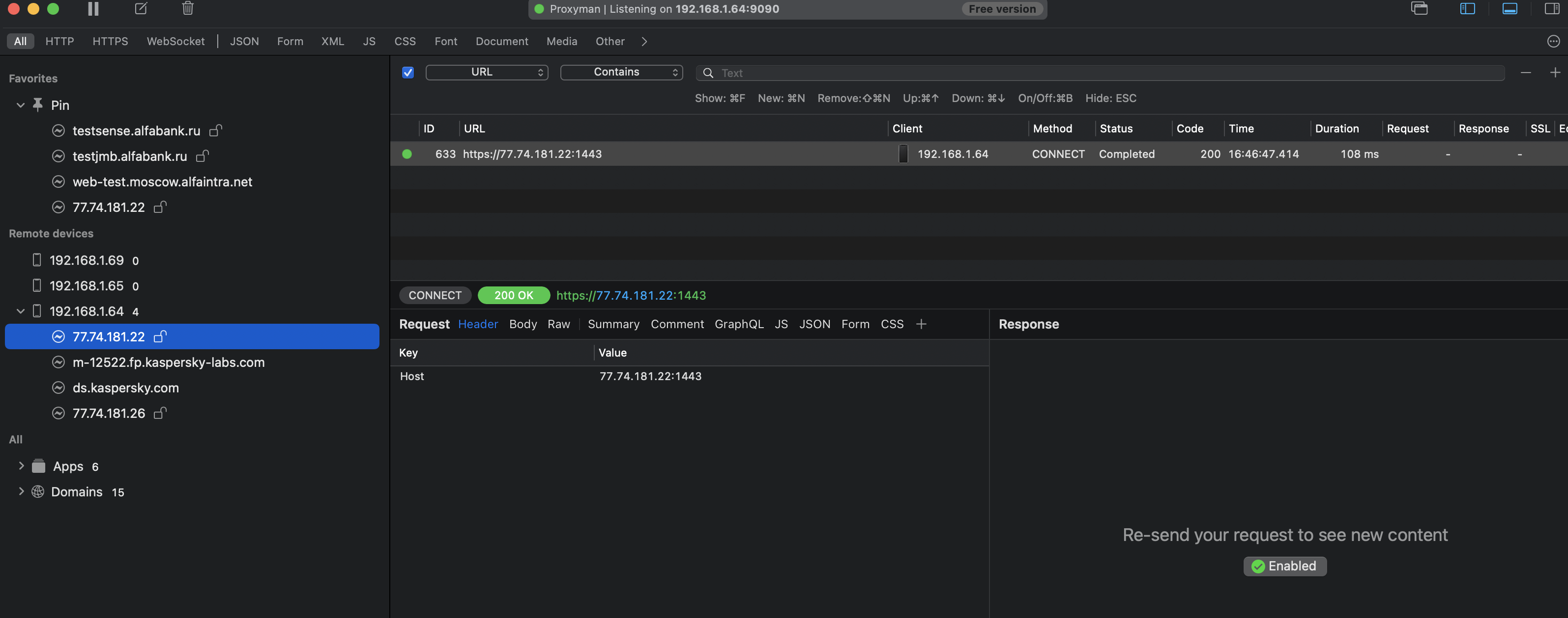 If domain is enabled for ssl proxying tool then http request, else https request · Issue #1051 ...