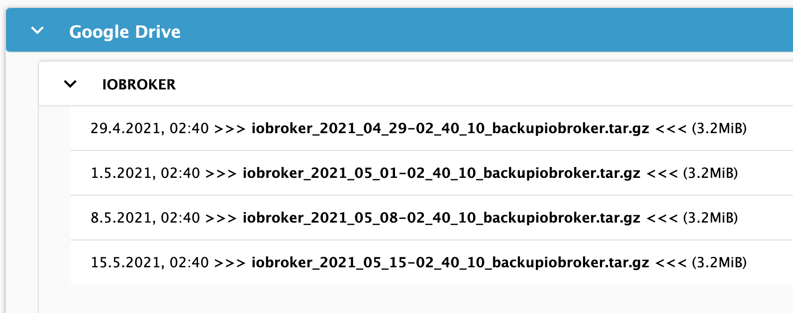 Permission denied? · Issue #496 · simatec/ioBroker.backitup · GitHub