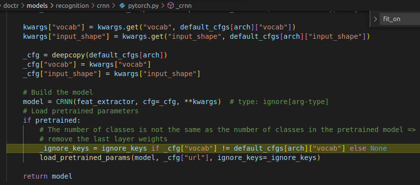 FineTuning pre-trained recognition model on own dataset with vocab change (POLISH) · mindee ...