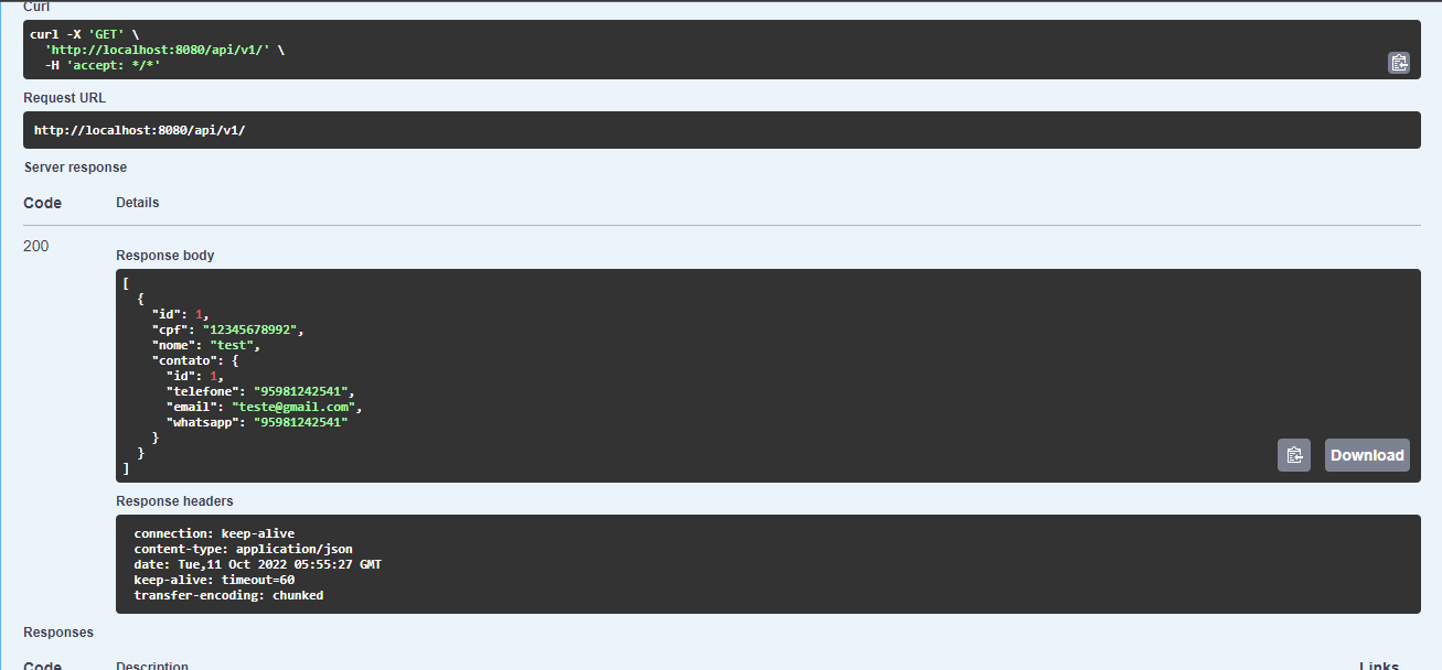 GitHub - iurysalino/lista-de-contatos-api: Thia API is to realize a CRUD application.