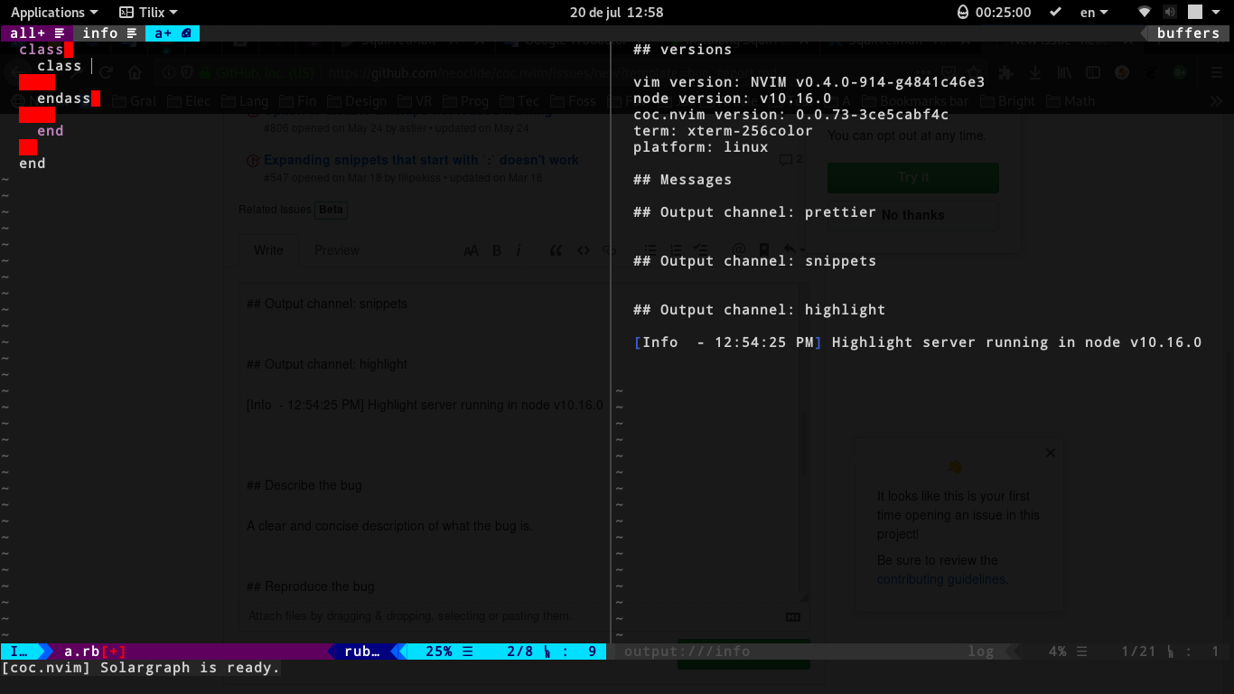 ultisnips auto expand · Issue #1004 · neoclide/coc.nvim · GitHub