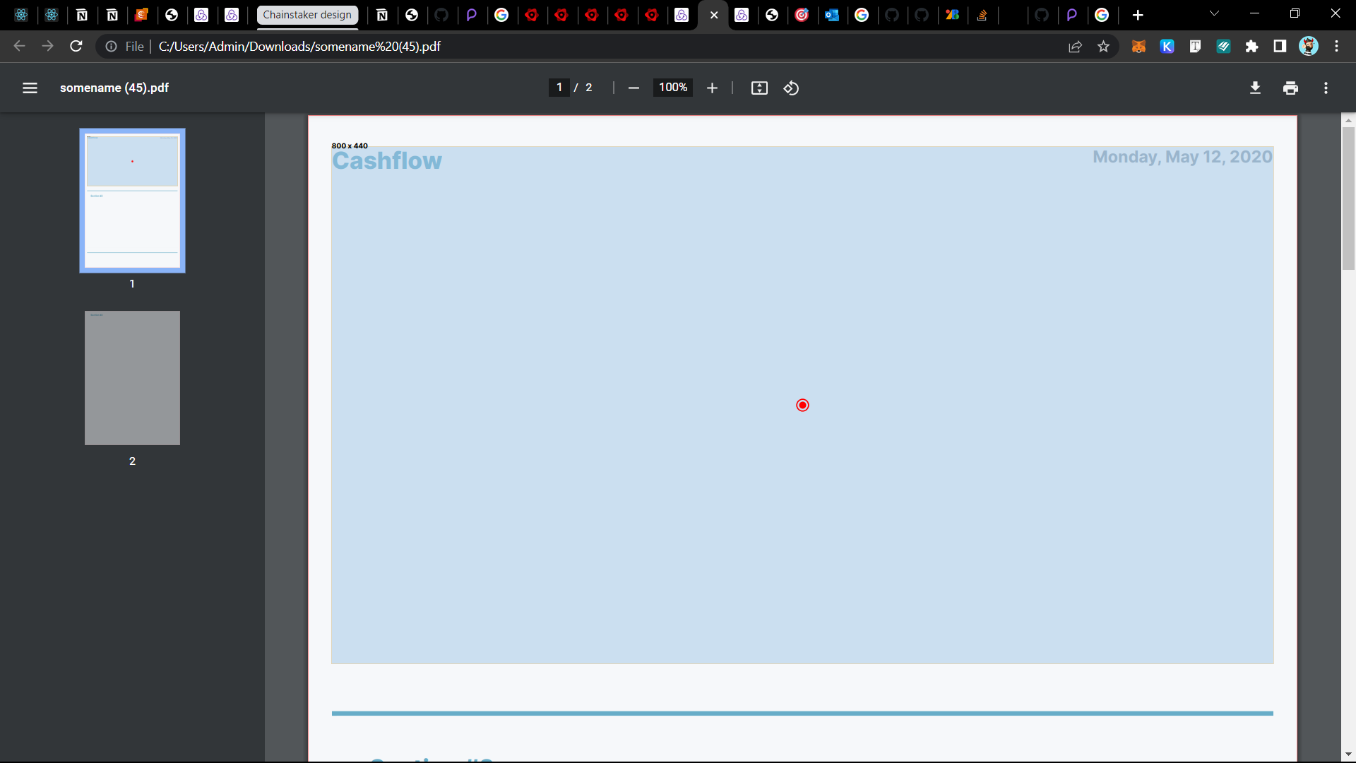 Reactjs The Height Of View Component In react pdf Taking Almost