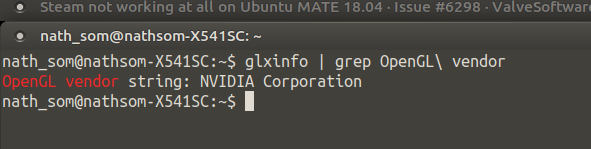 Steam doesn't start correctly on Ubuntu MATE 18.04 · Issue #6298 · ValveSoftware/steam-for-linux ...