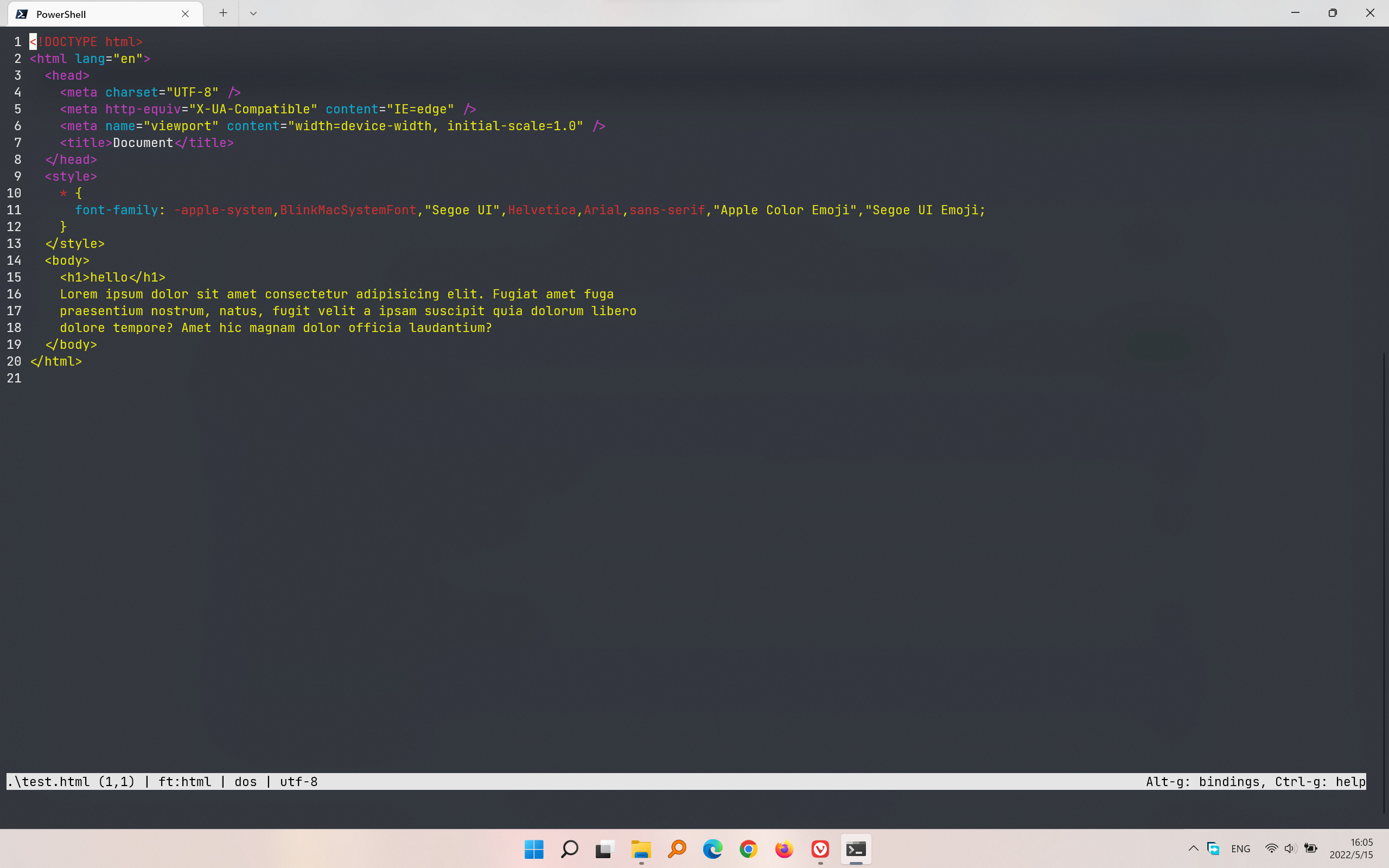`html` file coloring for `style` tag is broken. · Issue #2429 · zyedidia/micro · GitHub
