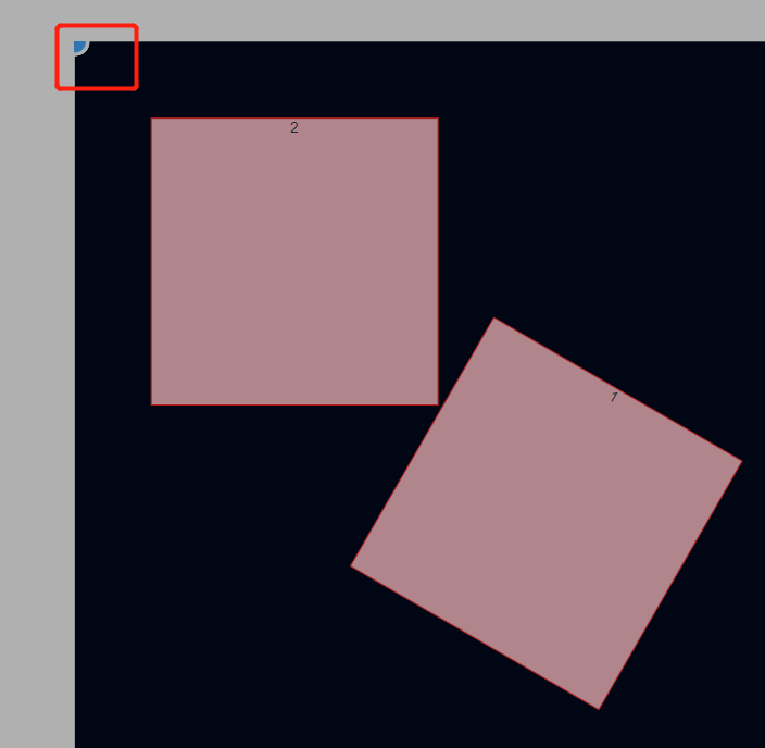 When pressing ctrl to select two elements, the upper left corner elements will flash · Issue ...