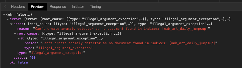 Tune error message for creating detector with empty index · Issue #187 · opendistro-for ...