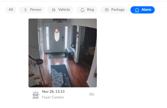 Unifi Protect - Shows "Audio Object Detected" binary sensor entity when it is not available ...