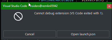 Cannot Launch Extensions for Debugging Inside of Container · Issue #255 ...