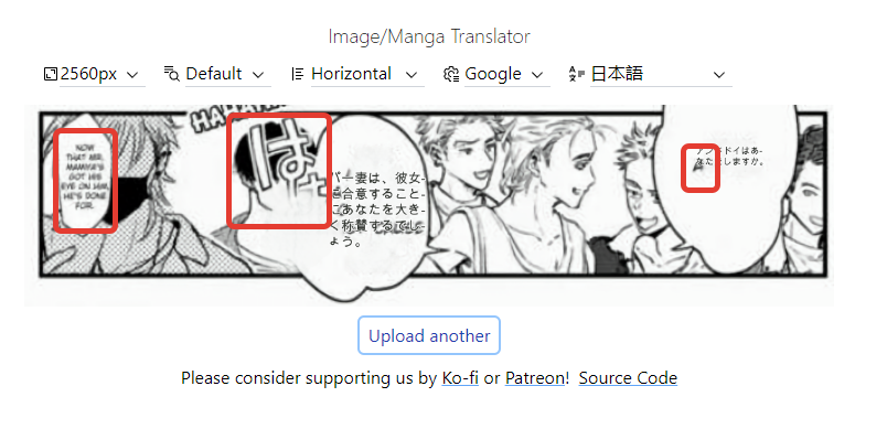 Incorrect text and incorrect translation. How to fix? · Issue #174 · zyddnys/manga-image ...