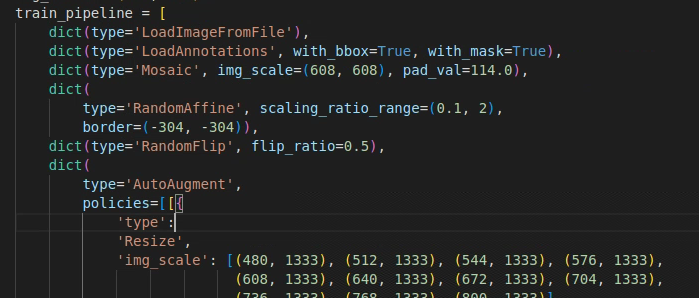 How to use mosaic in cascade mask rcnn? · Issue #8218 · open-mmlab ...