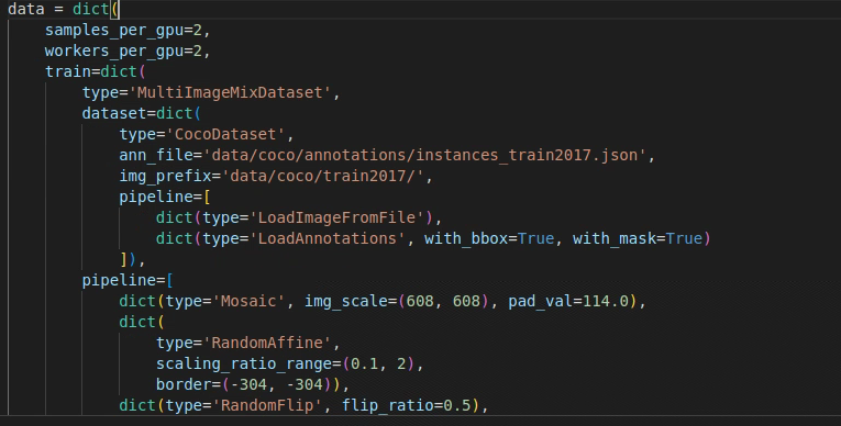 How to use mosaic in cascade mask rcnn? · Issue #8218 · open-mmlab ...