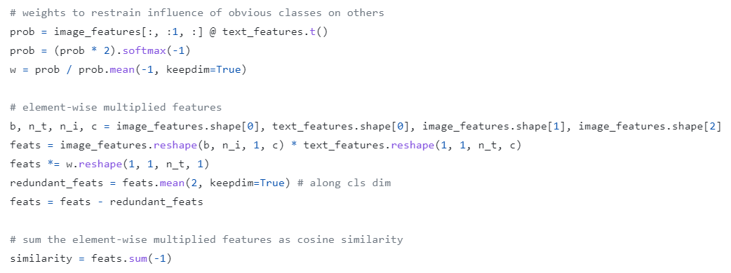 question for equation 8 · Issue #19 · xmed-lab/CLIP_Surgery · GitHub
