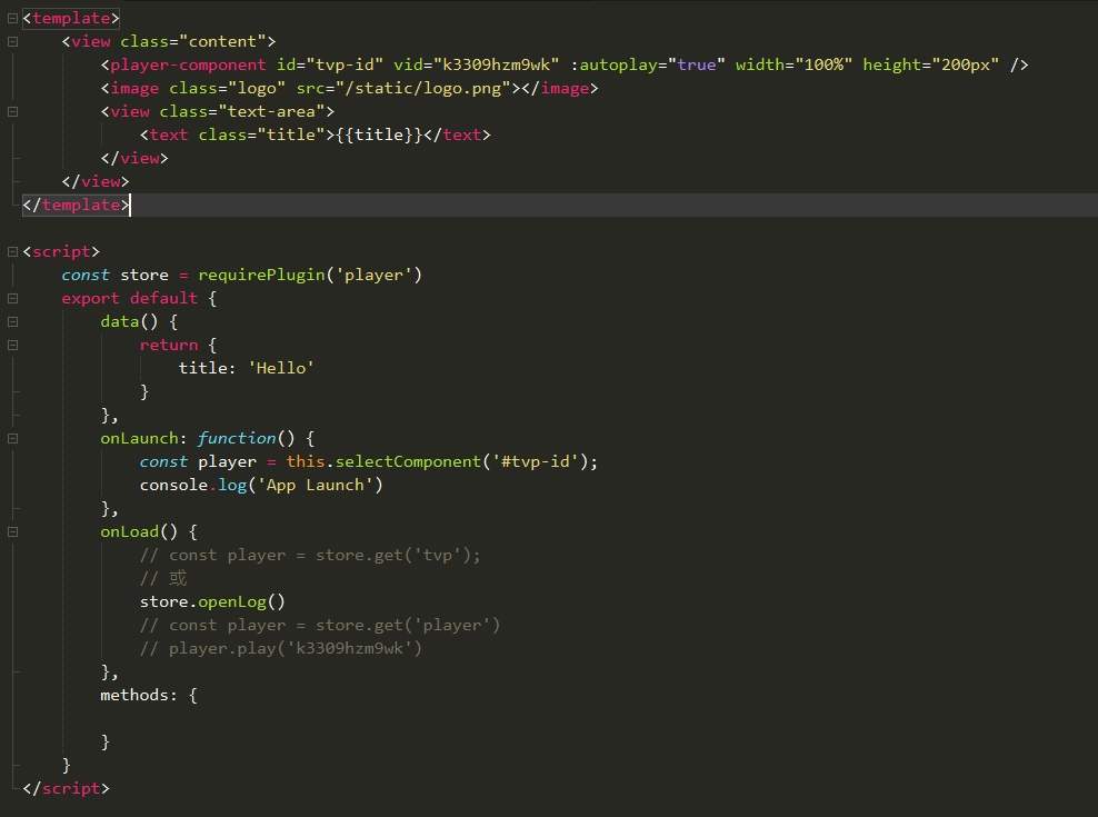 uniapp使用2.0.0版本加载不出来，没看出有什么报错 · Issue #136 · tvfe/txv-miniprogram-plugin · GitHub