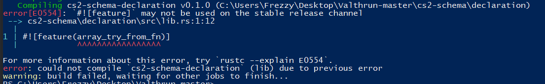 Build issue · Issue #83 · Valthrun/Valthrun · GitHub