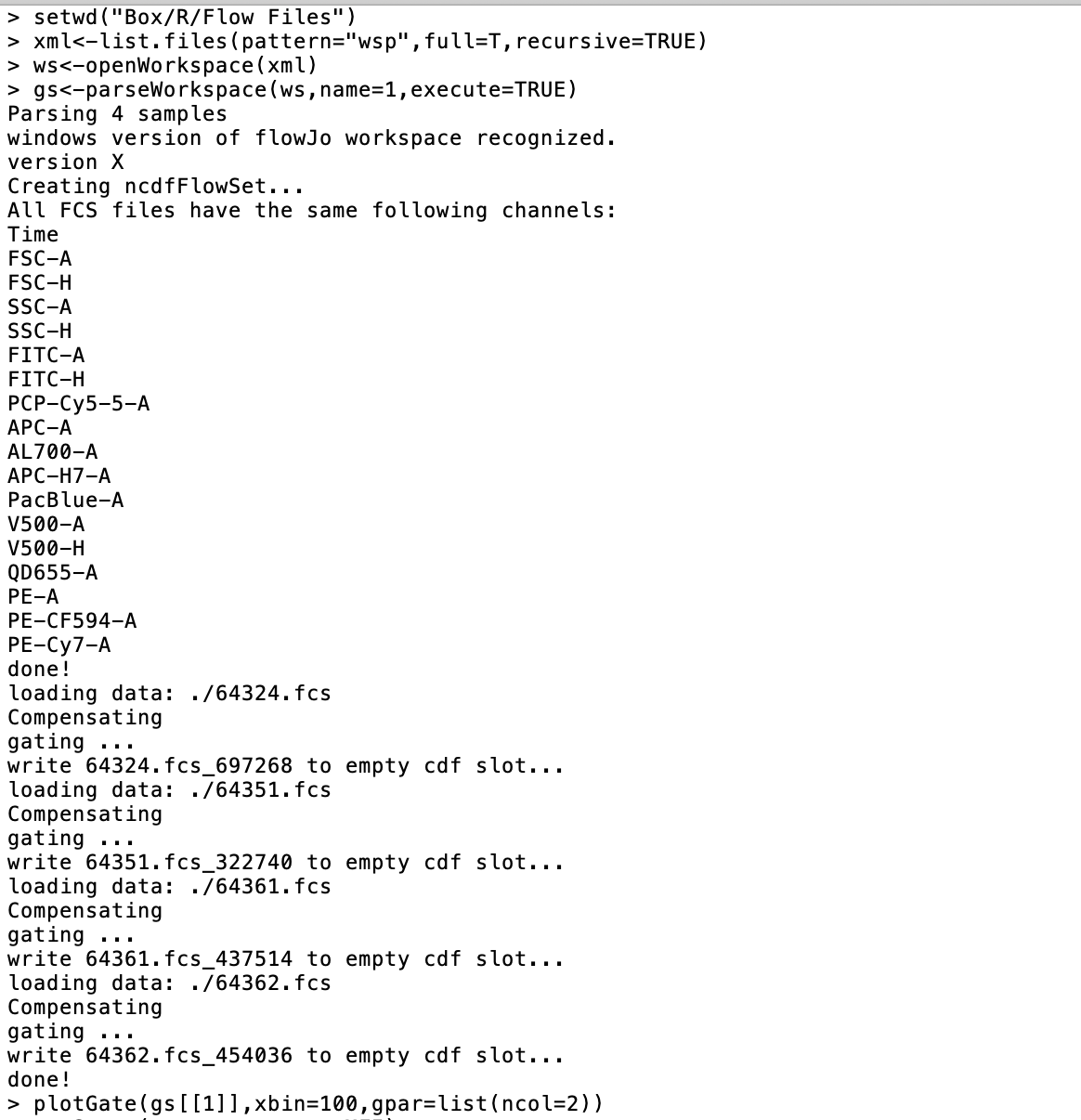 Scale different between dot plots and getStats MFI · Issue #284 · RGLab/flowWorkspace · GitHub