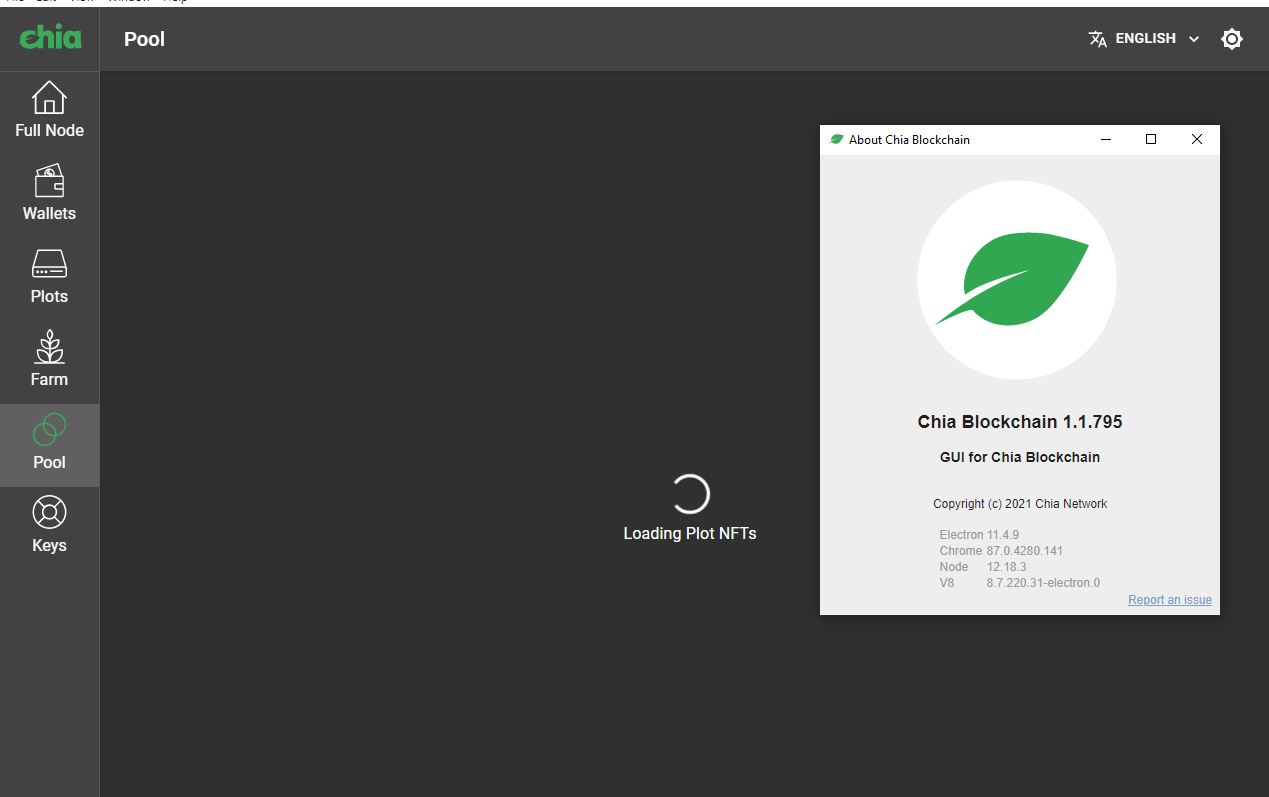 chia Blackchiaen Loading pool plot NFTs[BUG] · Issue #7136 · Chia-Network/chia-blockchain · GitHub