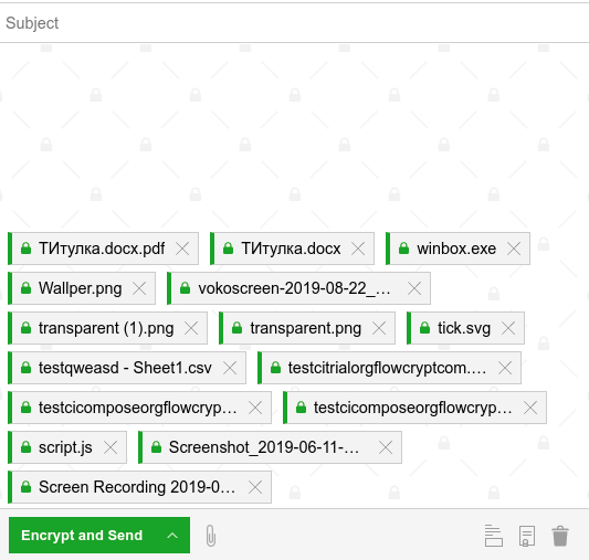 Users Able To Attach Unlimited Number Of Attachments · Issue 2139 · Flowcryptflowcrypt Browser